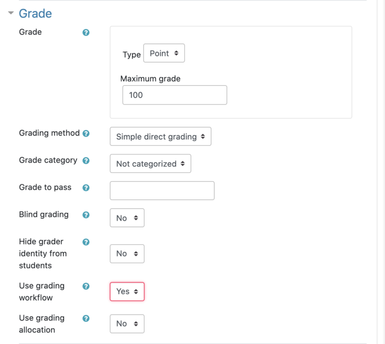 Using Grading Workflow in Moodle - Technology Help · Technology Help · Lafayette College