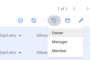 Google Group Roles and Permissions - Technology Help · Technology Help ...