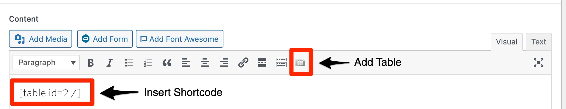 TablePress Plugin - Technology Help · Technology Help · Lafayette College