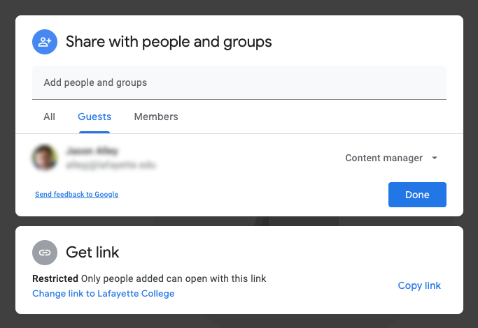 Manage Files and Folders on Shared Drives - Technology Help · Technology Help · Lafayette College